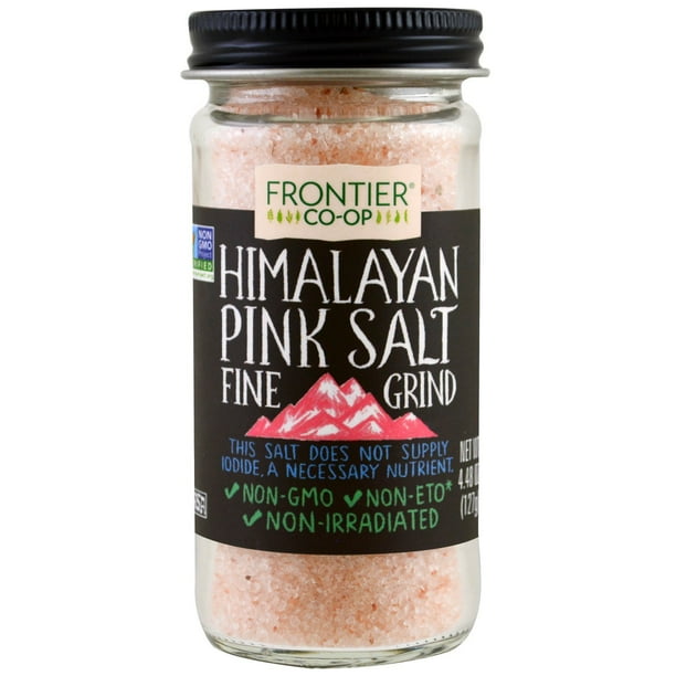 Frontier Co-op Pink Himalayan Salt, 4.48 Oz - Walmart.com
