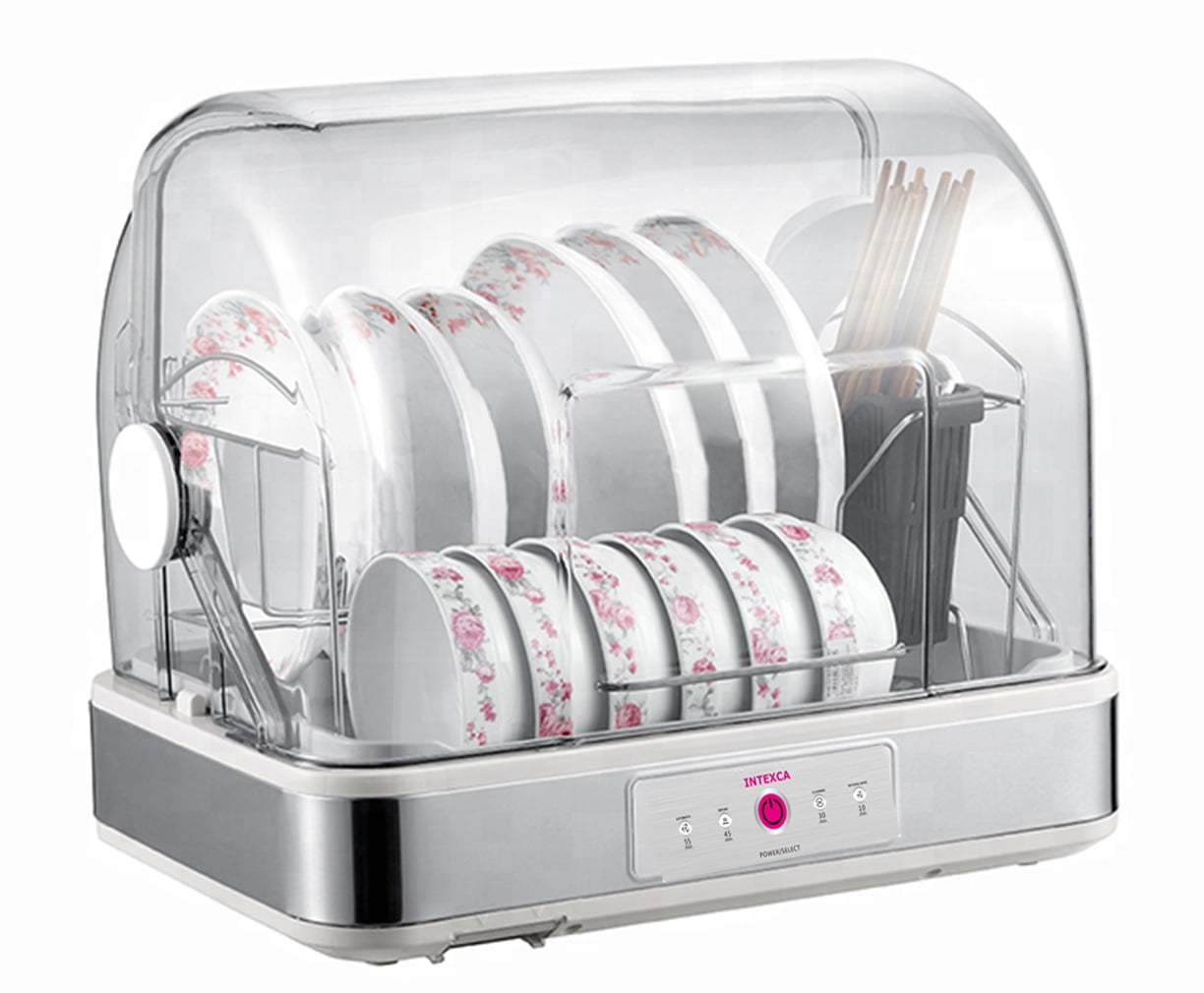 INTEXCA 28L Countertop Electrical Mini Dish Dryer UV Sterilization - HZ ...