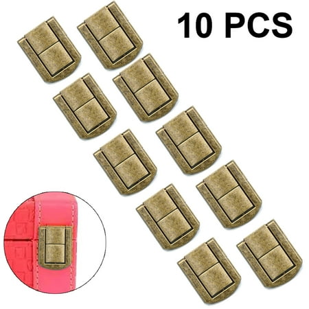 10 pieces case lock, zinc alloy hasp lock for wooden chest boxes cases ...