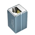 Compactly Metal Shielded RJ45 LAN Coupling Ethernet Cable Connectors ...