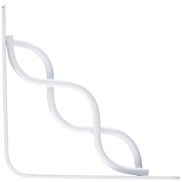 Knape & Vogt Mfg Co Shelf & Rod Bracket White RP-0043-WT - Walmart.com