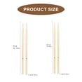 2pack Light weight Maple Drumsticks Comfortable Grip Drumsticks ...