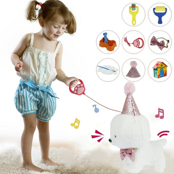 EASTIN Electronic Plush Puppy Dog Toy with Remote and Voice Control ...
