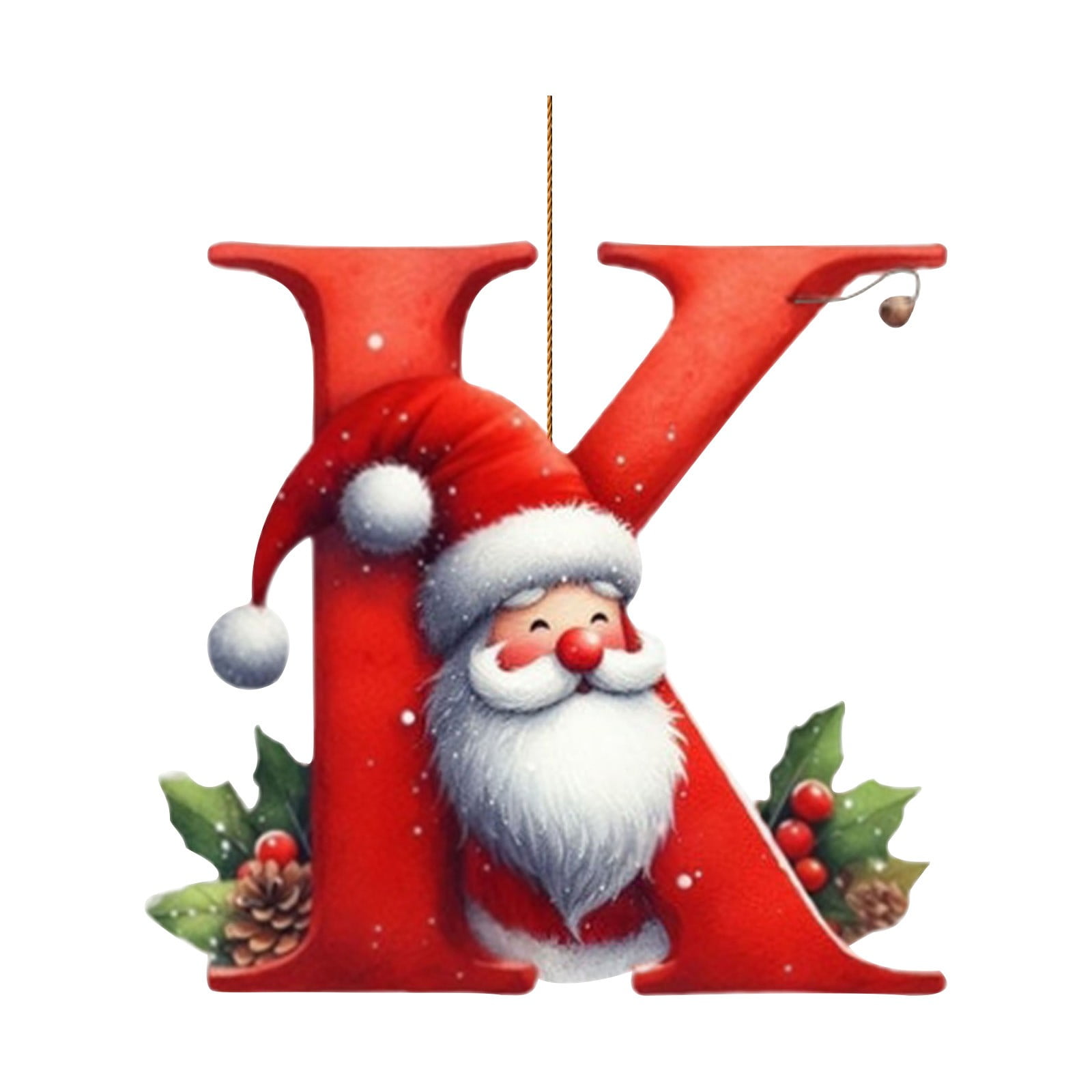 Click here for North Folk Initial Christmas Ornaments Alphabet Le... prices