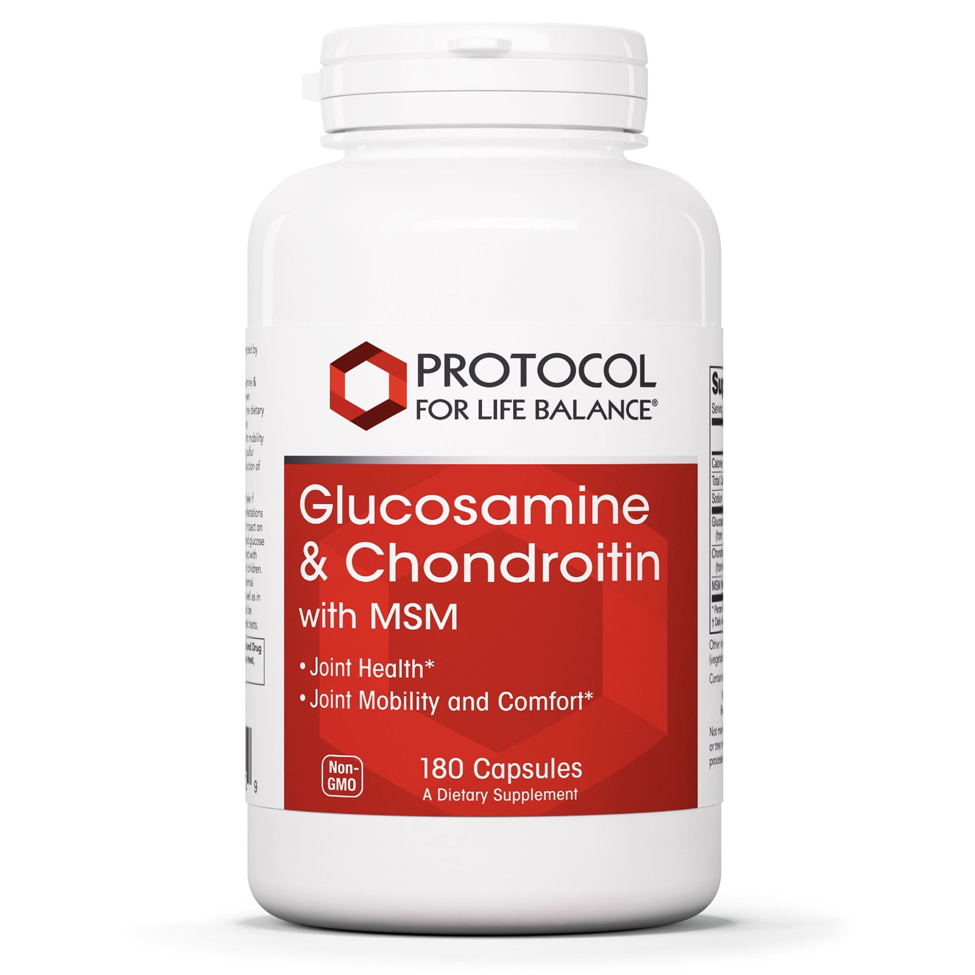 Protocol for Life Balance Glucosamine Chondroitin MSM - Joints - 180 ...