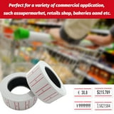 White Price Labels Price Tag Price Stickers White Pricemarker Stickers ...
