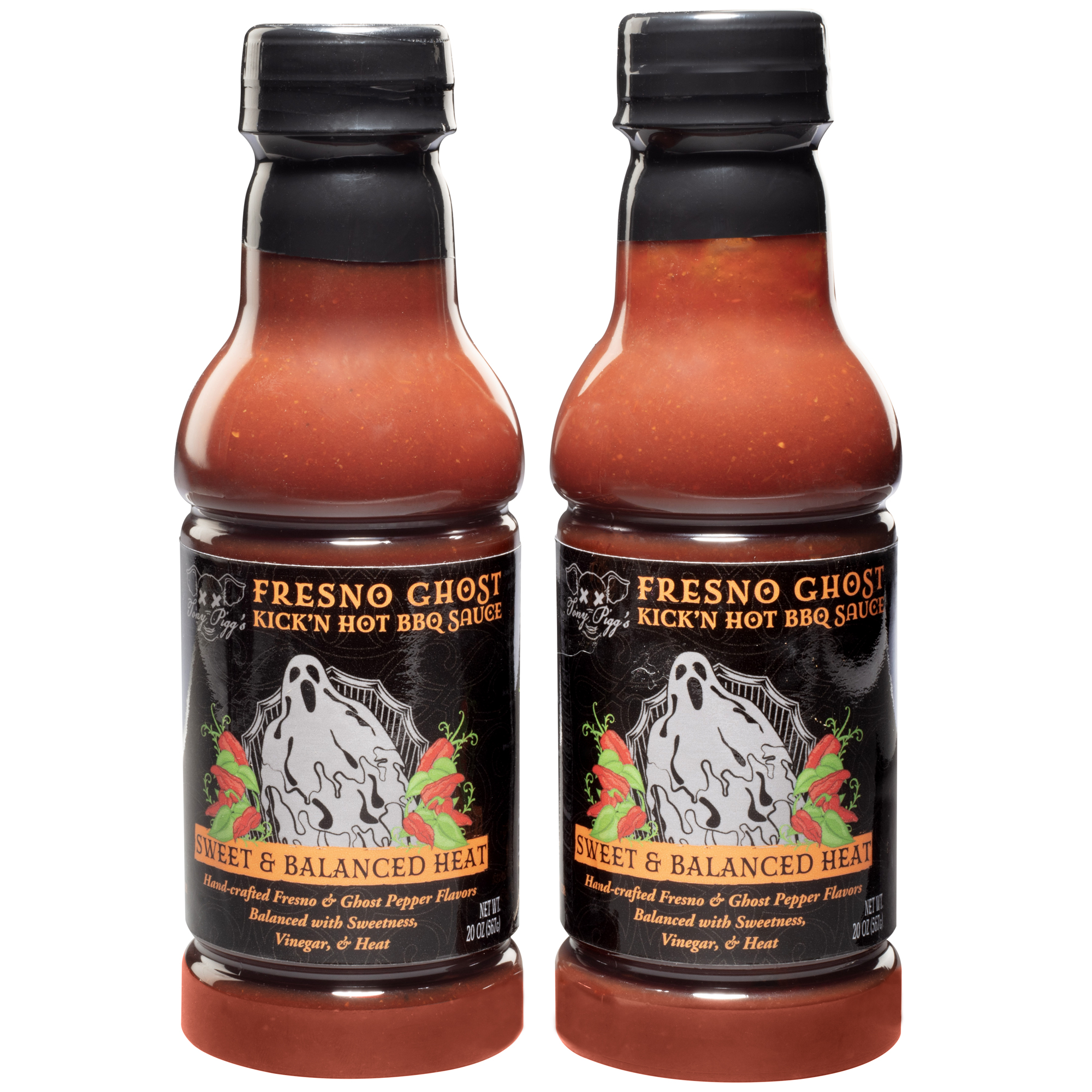 Tony Pigg's, Fresno Ghost Kickin' Hot BBQ Sauce - Walmart.com