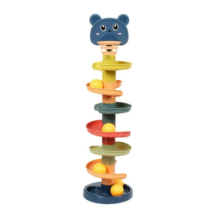 Ball Rolling Ball Rattling Balls Stack, Drop and Ramp Toy for Birthday ...