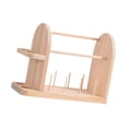HILABEE Portable Thread Holder Wool Storage Stand with Side Organiser ...