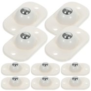 FORMUFIT F114CF7-WH-4 Caster Fitting Insert, Furniture Grade, 1-1/4 ...