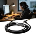 Nylon Braided Replacement Sound Cable For Headphones Cord With in Line ...