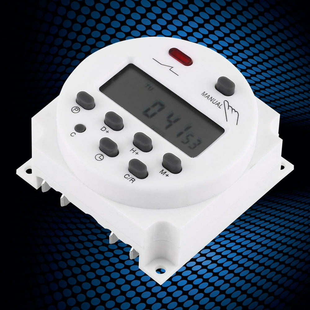 Lcd Digital Weekly Programmable Power Timer Time Relay Switch Cn101a