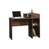 Mainstays Student Desk with Easy-glide Drawer, Canyon Walnut Finish ...