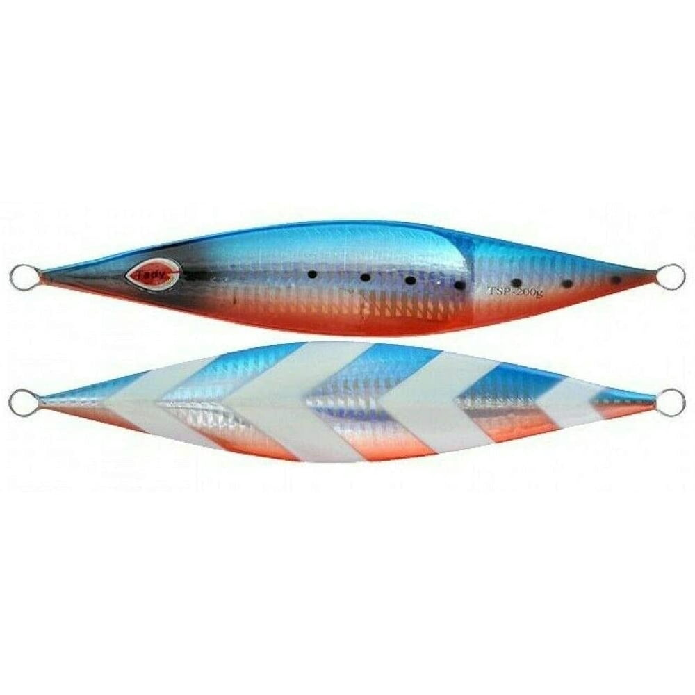 Tady Lures Slow Pitch Jigs Flutter Fall Saltwater Jigging (Blue ...