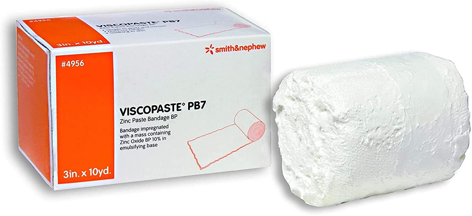 Smith & Nephew 4956 Viscopaste PB7 Impregnated Dressing 3 Inch X 10 ...