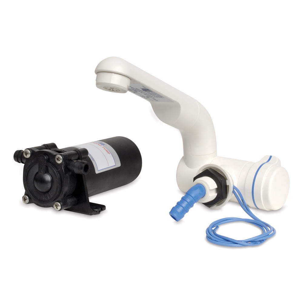 SHURFLO 94-009-20 Electric Pump/Faucet Combo, White - Walmart.com ...