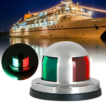 Attwood Bi-Color Combo Bow Light, Stainless Steel - Walmart.com