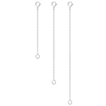 1 Box 500Pcs 5 Colors Jewelry Tail Chain Curb Link Chain Extender ...