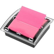 Post-it® Pop-Up Note Dispenser, 3" x 3", Black/Clear - Walmart.com
