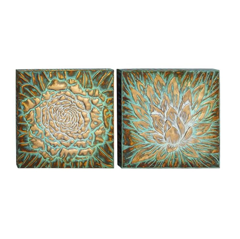 Exclusive Metal Wall Plaque 2 Assorted - Walmart.com