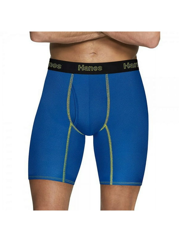 Hanes Mens Comfort Flex Fit Lightweight Mesh Boxer Brief