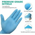 100PCs Dental Grade Examination Leone Nitrile Gloves by VASTMED | 4.0G ...