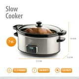 Toastmaster Digital 7 Qt. Travel Slow Cooker TM704SC with Oval ...