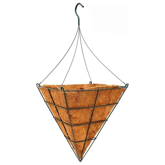 Cone Shaped Hanging Baskets