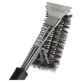 Scrub Daddy BBQ Grill Brush, ArmorTec Steel Mesh, Steam Cleaning ...