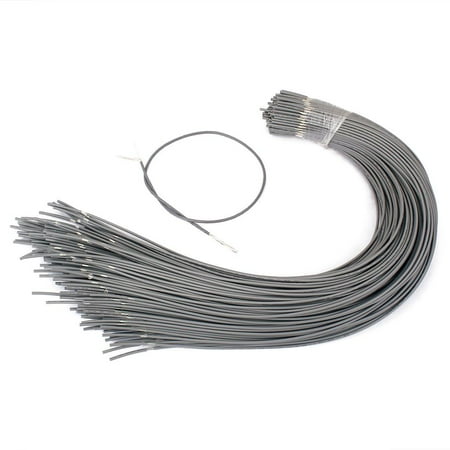Set of 20 Shielded Guitar Circuit Wire Single Conductor Grey Instrument ...