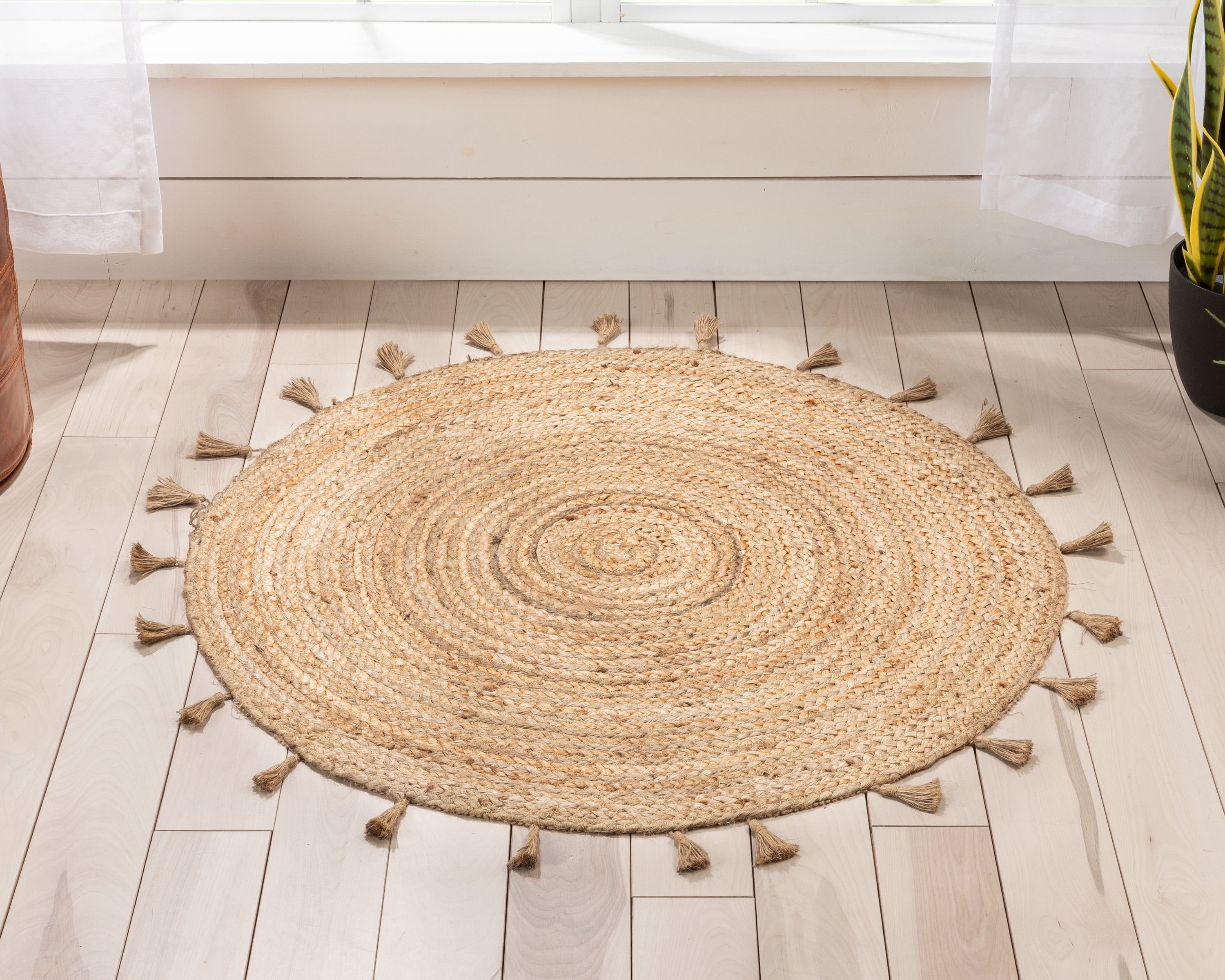 Well Woven Avalon Philomena Bohemian Moroccan Natural 3' Round Rug ...