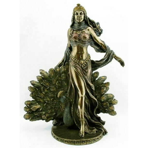Hera & Peacock Statue - Greek Mythology - Magnificent - Ships ...