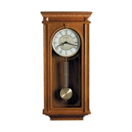 Bulova Hartwick 29 Inch Walnut Pendulum Wall Clock with Westminster ...