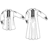 Folkwear English Smock #221 Farmer Shirt Artist Blouse Traditional Old ...