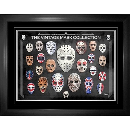 Click here for Frameworth Vintage Goalie Mask Framed Print 35.5 X... prices