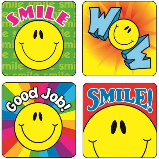 Smiley Faces Sticker Collection - Walmart.com - Walmart.com
