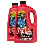 Drano Max Ultra Gel Clog Remover, 2 pk. (80 fl. oz./bottle), Works in ...