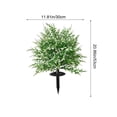 Artificial Flowers for Outdoors Artificial Purple Lavender Ground Plug ...