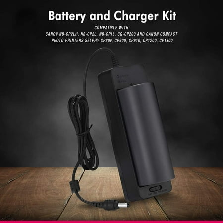 Battery and Charger Kit for Canon NB-CP2LH, NB-CP2L, NB-CP1L, CG-CP200 ...