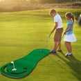 Crestgolf 78in Golf Putting Green Mats Set, Includes 29in Putter, 3 ...