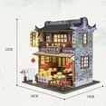 1/24 DIY Miniature Dollhouse Kits Antique Chinese Ancient Teahouse ...
