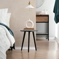 MH London Tri Pin Side Table I Handmade Natural Mango Wood, Naturally ...