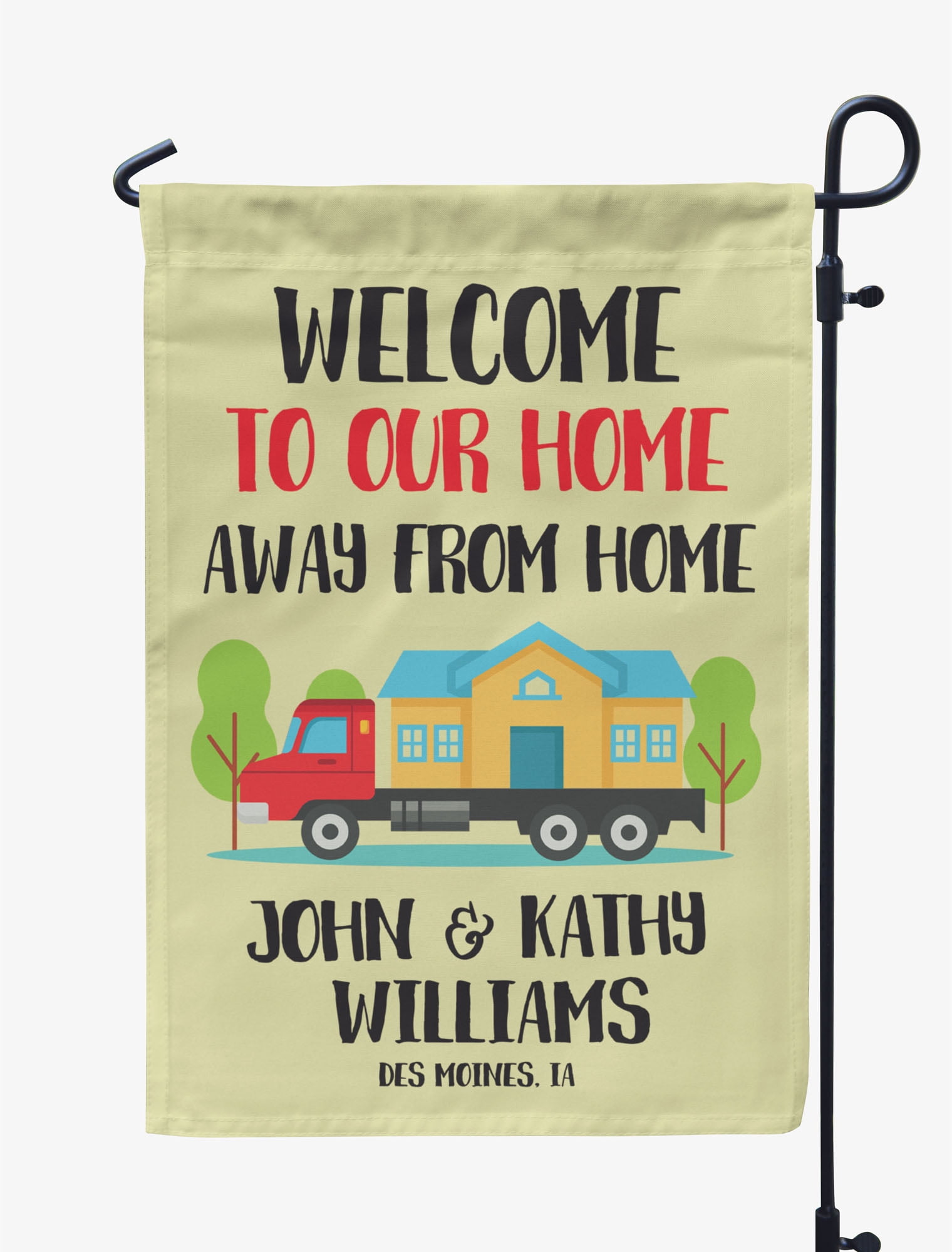 Printtoo Tan Welcome To Our Home Away From Home Motorhome ...