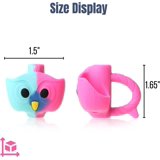 Mr. Pen Owl Pencil Grips, 6 Pcs, Silicone Gel, Soft, Kids Handwriting ...
