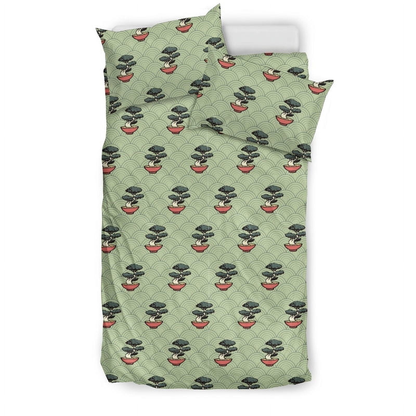 Juego de cama con estampado japonés Bonsai | Walmart en línea