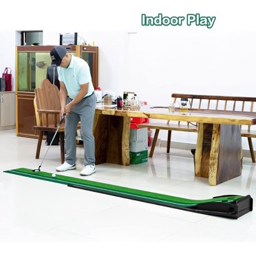 GoSports Golf Practice Hitting Mat 5x4 | Indoor/Outdoor Use, Includes 3 ...