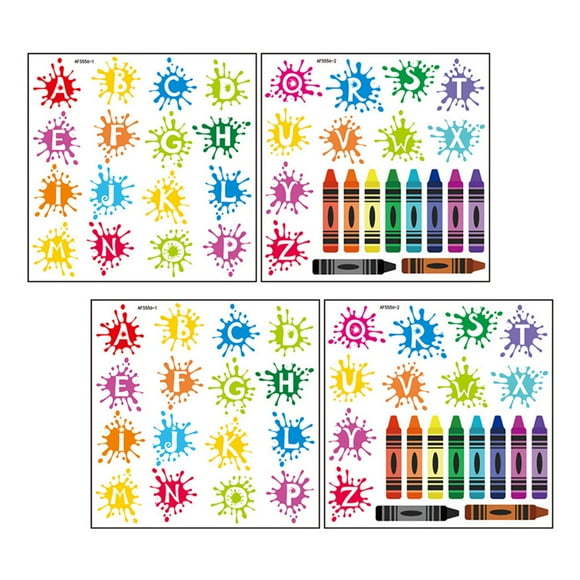 Alphabet Window Clings