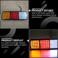 HINTRMENT 2pcs LED Trailer Tail Lights for Trucks and Trailers Bright ...