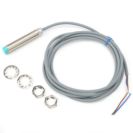 Proximity Sensor, 1.4m Thick Cable BERM Cylindrical Proximity Switch 2-Wire Controller ...