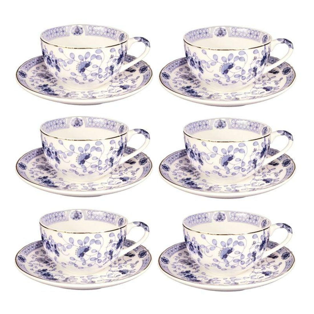 Floral Cup and Saucer Sets - Walmart.com